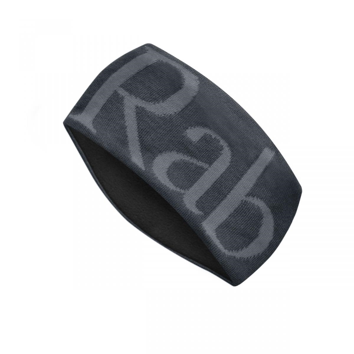 RAB Knitted Logo Headband Anthracite - Hemsedal Sport - Rask levering ...