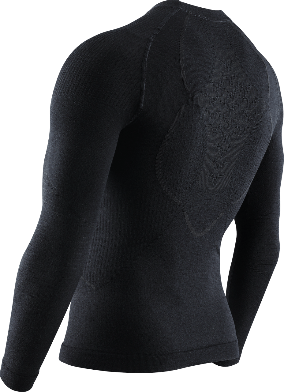 X-BIONIC Men`s Apani 4.0 Merino Shirt Long Black | Hemsedal Sport