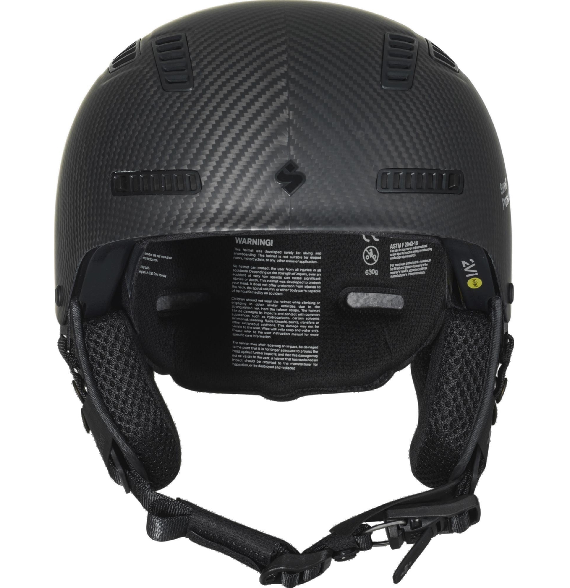 SWEET Grimnir 2Vi Mips Helmet Natural Carbon | Hemsedal Sport