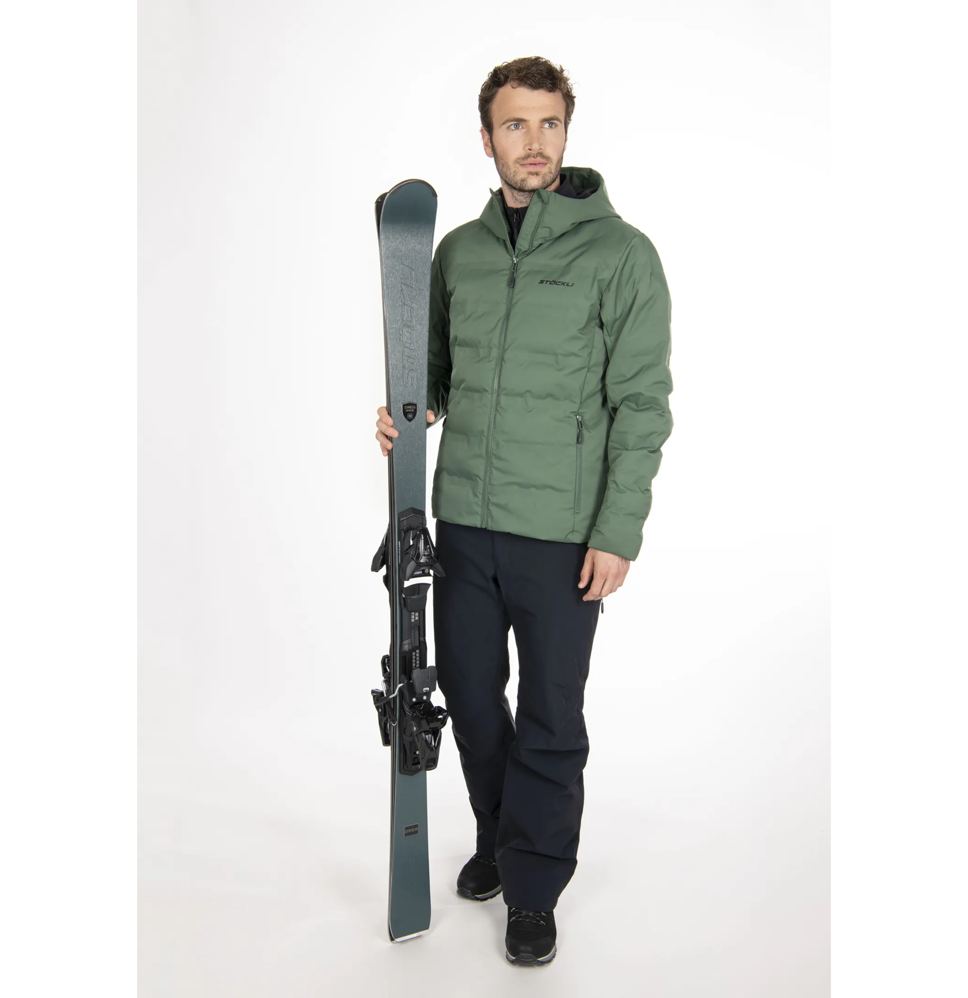 STÖCKLI Men's Skijacket Urban Olive | Hemsedal Sport