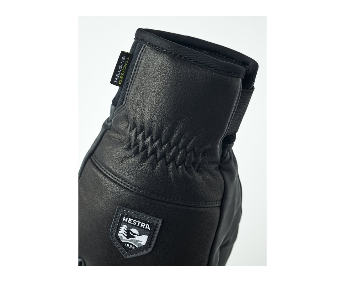 HESTRA Omni Trigger - 5 Finger Black/Grey - Hemsedal Sport - Rask ...